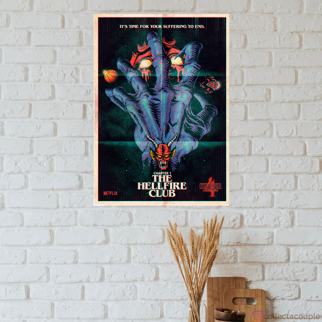 Stranger Things: The Hellfire Club Poster – CollectACouple